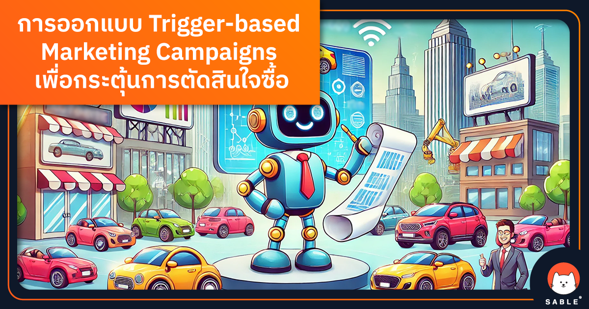 การออกแบบ Trigger-based Marketing Campaigns ด้วย CDP - SABLE CDP